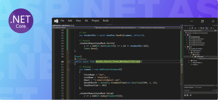 Kurs ASP.NET Core - nowoczesne aplikacje webowe od podstaw ∣ ... Kurs ASP.NET Core - nowoczesne aplikacje webowe od podstaw ∣ ...